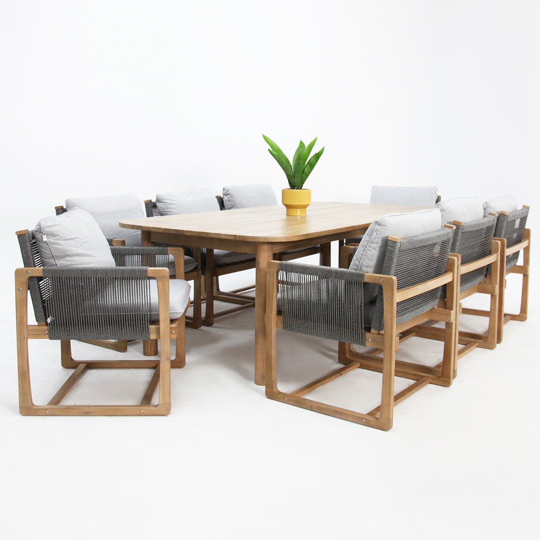 Outdoor Timber Dining Tables & Sets | Timber Outdoor Furniture Online