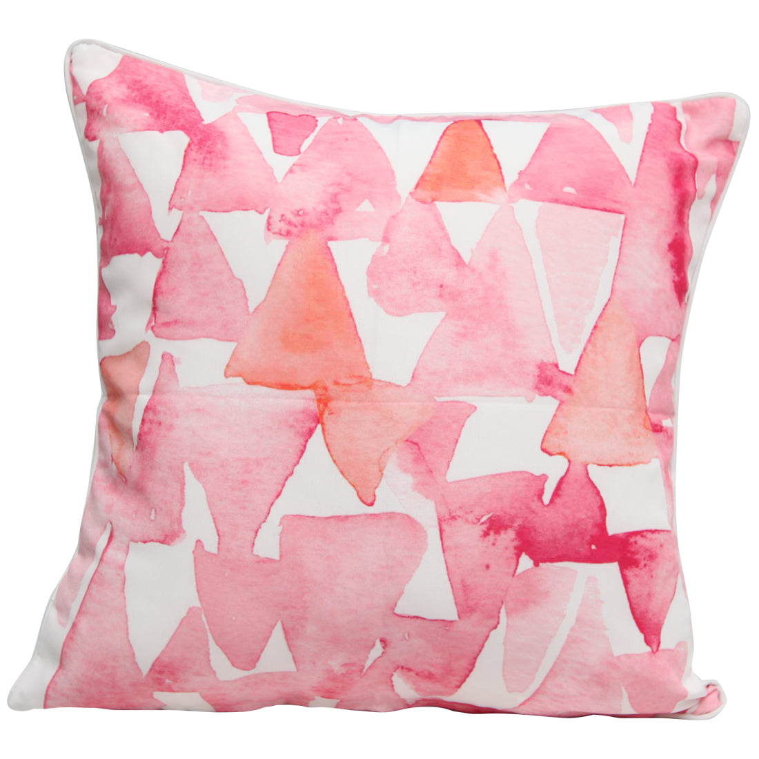 Pyramid Pink Outdoor Cushion 45x45cm